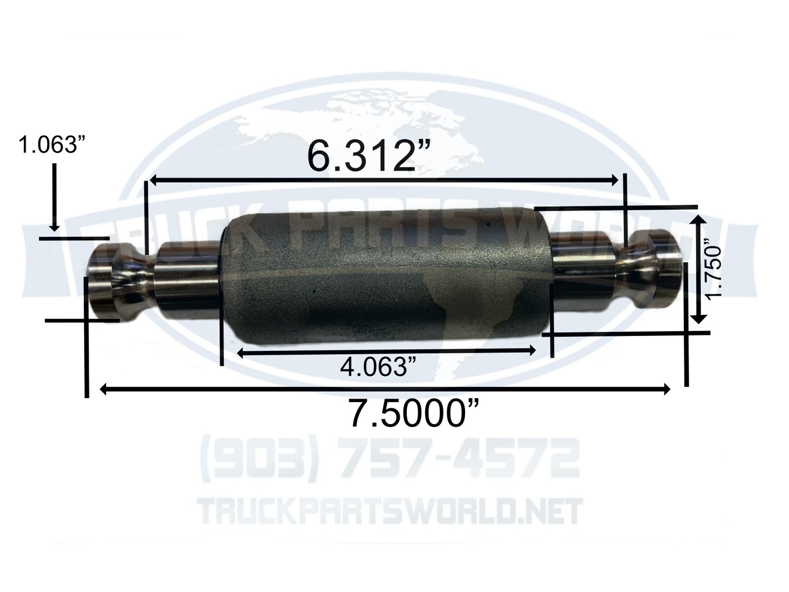 B65-1006 Polyurethane Spring Eye Bushing For Kenworth T800 T2000 4 ...