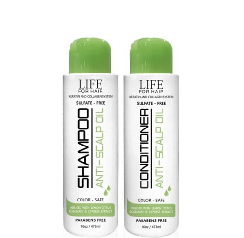 Life For Hair - Shampoo/ Conditioner Anti-Scalp Oil | eBay