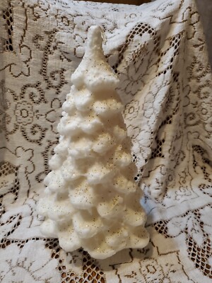 Vintage 13" CHRISTMAS TREE CANDLE Colonial Candle Of Cape Cod S7 | eBay