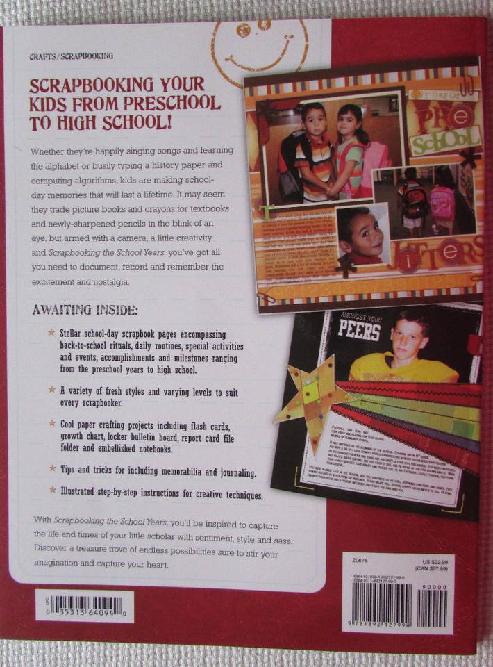 Scrapbooking the School Years by Memory Makers Books Staff (2006 ...