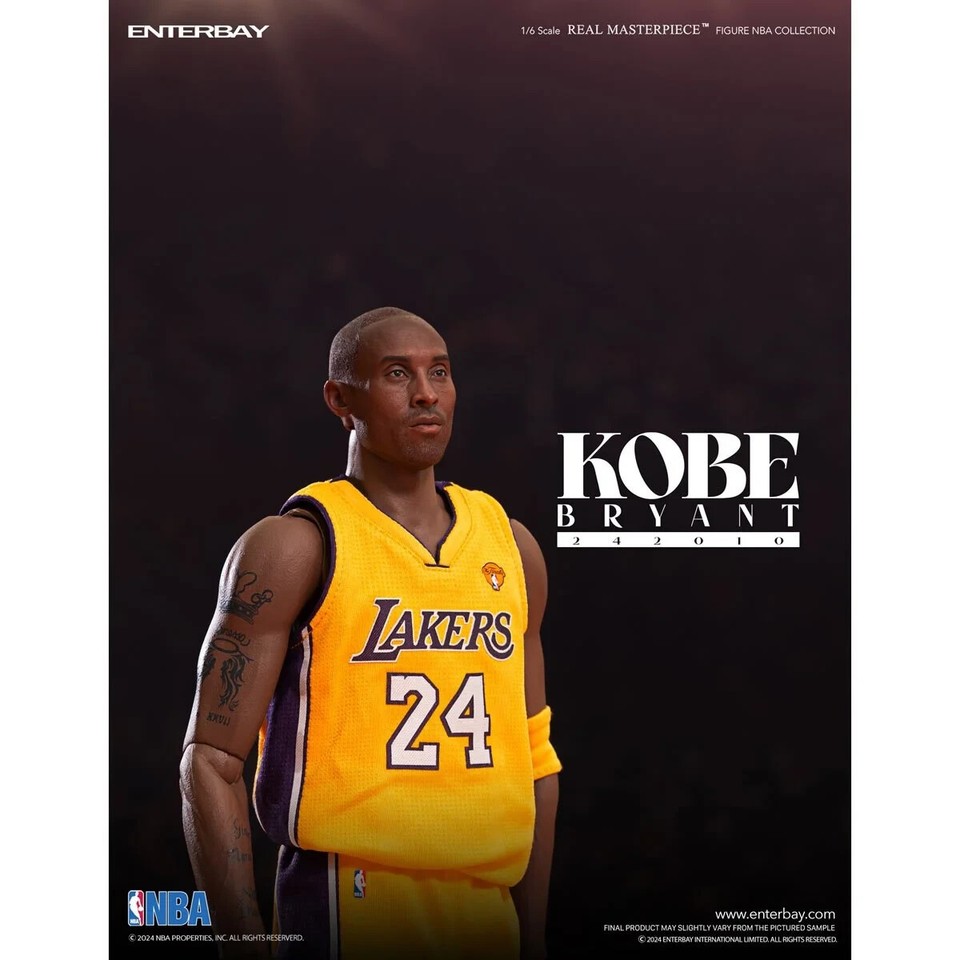 ENTERBAY 1/6 Real Masterpiece NBA KOBE BRYANT Action Figure Pre-order ...
