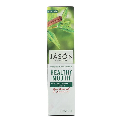 Jason Healthy Mouth Toothpaste Tea Tree and Cinnamon - 4.2 oz ...