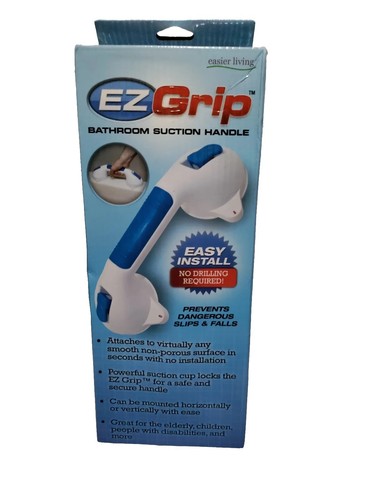 EZ Grip Bathroom Suction Handle Bath Tub Shower Toilet Grab Bar ...