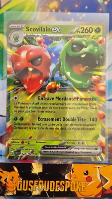 SCOVILAIN EX 022/162 - NEUF - HOLO - CARTE POKEMON | eBay
