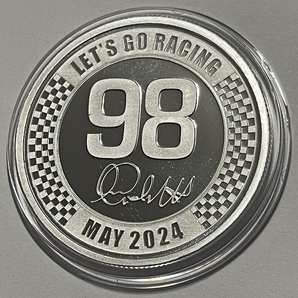 Marco Andretti IndyCar Racing Rare Coin 1 Troy Oz .999 Fine Silver ...