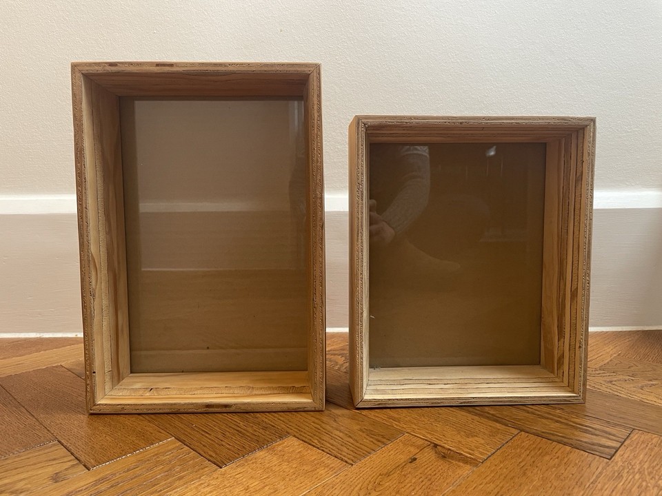 Deep Wooden Box Frame | eBay UK