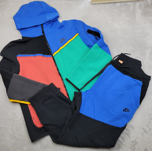 Nike Tech Fleece Tracksuit Men XL Hoodie Jogger Sweatshirt Sweatpants ...