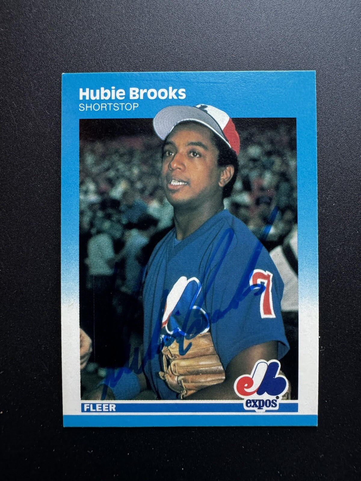 1987 Fleer #314 Hubie Brooks Montreal Expos | eBay
