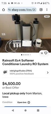 rainsoft water filtration system | eBay