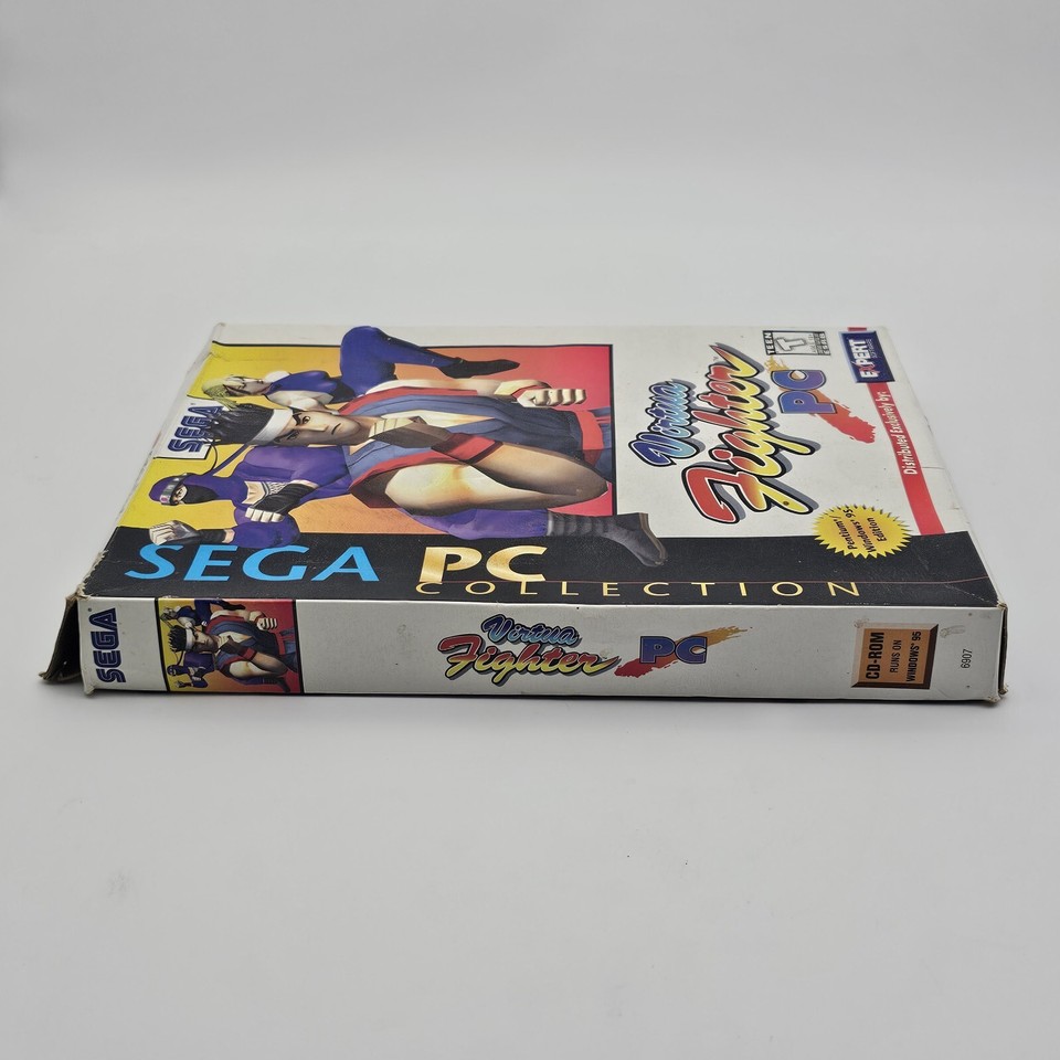 Virtua Fighter Sega PC Collection Big Box Edition CD ROM Game CIB ...