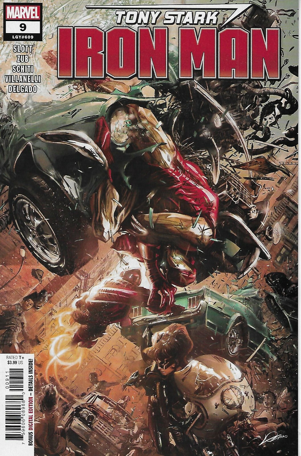 Iron-Man Comic 9 Tony Stark Cover A Alexander Lozano First Print 2019 ...