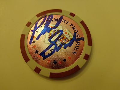 PHIL GORDON World Series of Poker WSOP Signed Autographed POKER CHIP | eBay