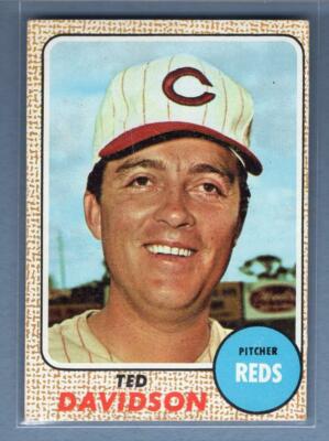 1968 Topps #48 Ted Davidson EX-MT GO534 | eBay