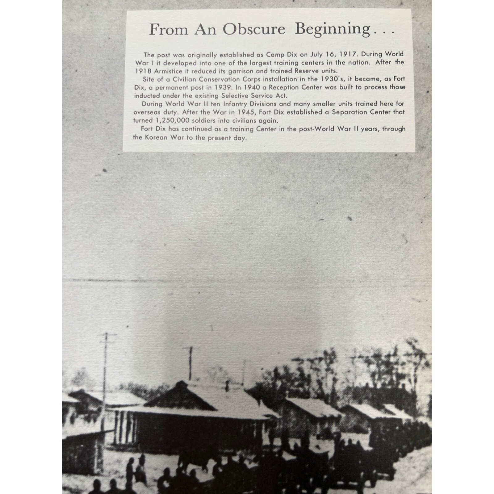 US 1st Army Basic Training Book Fort Dix NJ 1968 Vietnam Era | eBay