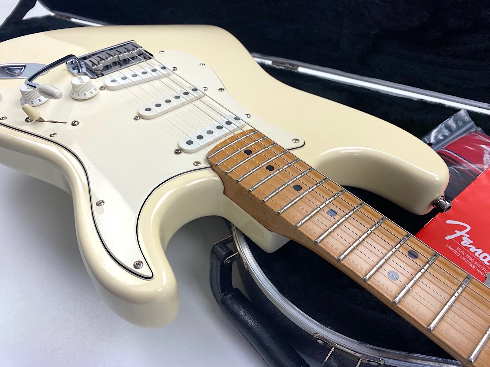 Fender American Standard Stratocaster★ USA 1995 ★ OW ★ Red Label Case ...