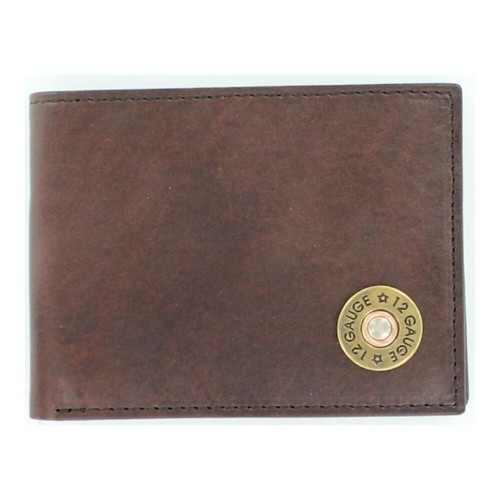 Nocona Brown Bullet Bi-Fold with Flip-case Rodeo Wallet N5429802 | eBay