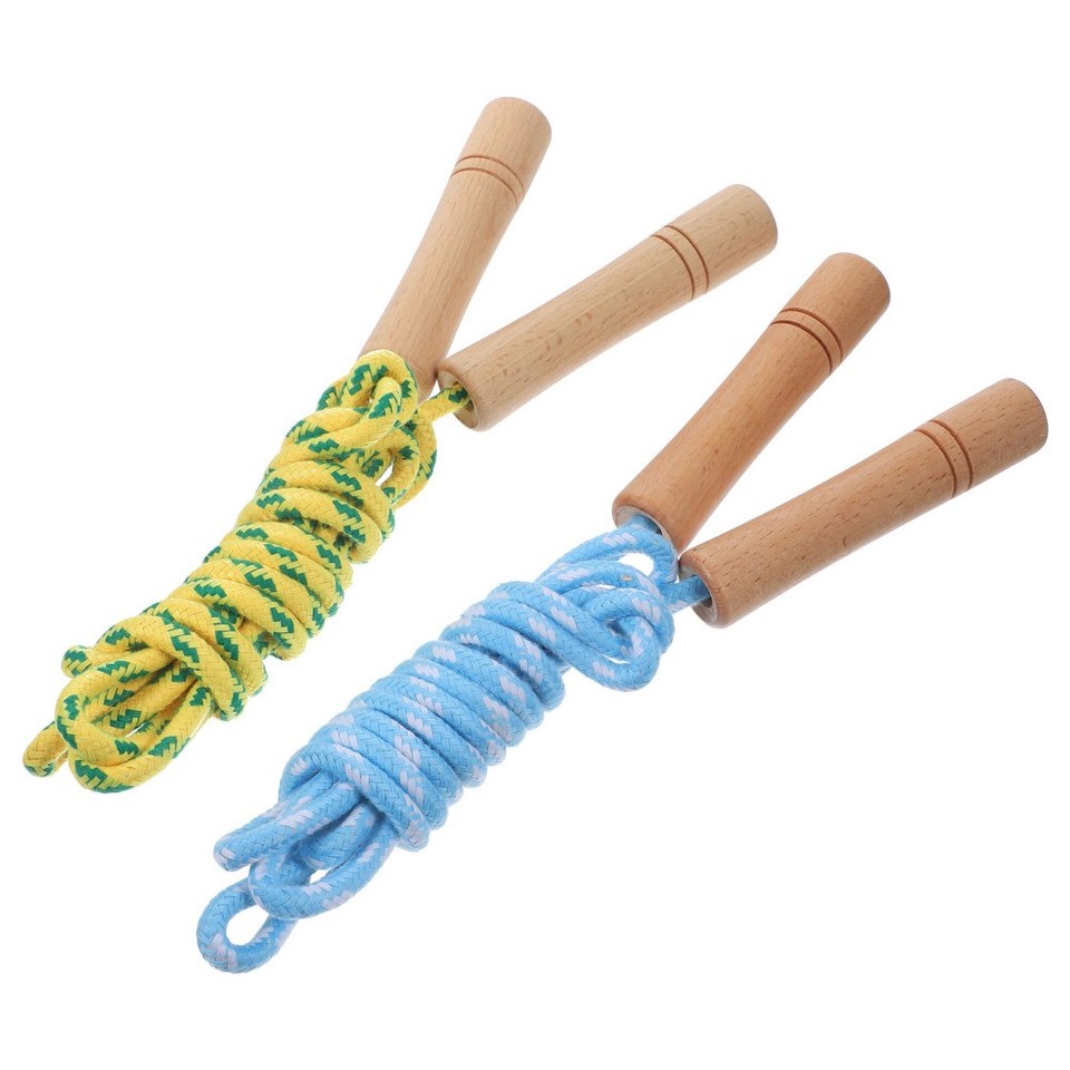 2Pcs Fitness Jumping Ropes Adjustable Jump Ropes Interactive Jump Ropes ...