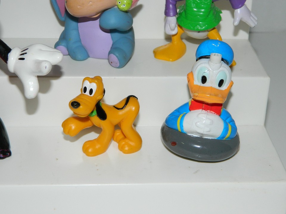 LOT OF 15 DISNEY PVC MIXED CHARACTERS MICKEY MINNIE MARVIN THE MARTIAN ...