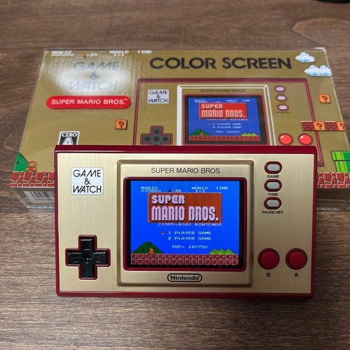 Nintendo Game Watch Super Mario Bros Ebay De