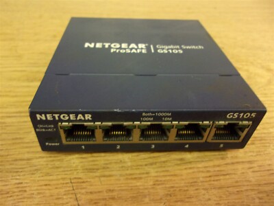 Netgear Prosafe GS105 Gigabit Switch *FREE SHIPPING* | eBay