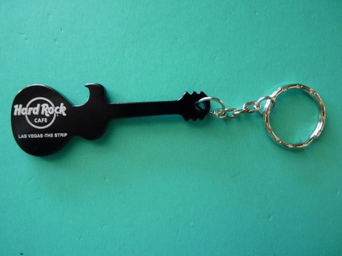 Hard Rock Cafe Las Vegas NV Guitar Keychain Keyring Metal Summer of ...
