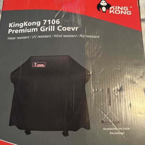 Kingkong Grill Cover 7106 Cover for Weber Including Grill Brush Tongs ...