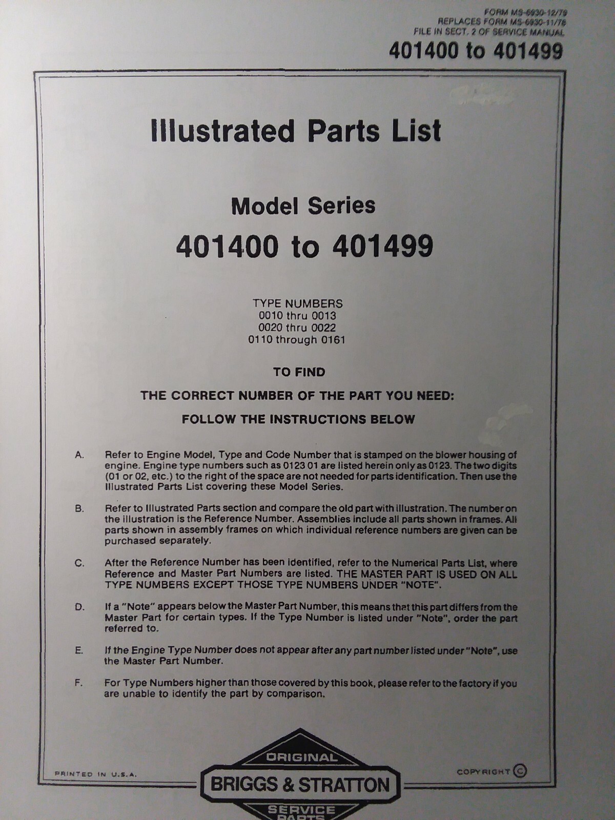 MTD 995 Lawn Garden Tractor Briggs & Stratton 16 hp Twin Engine Parts ...