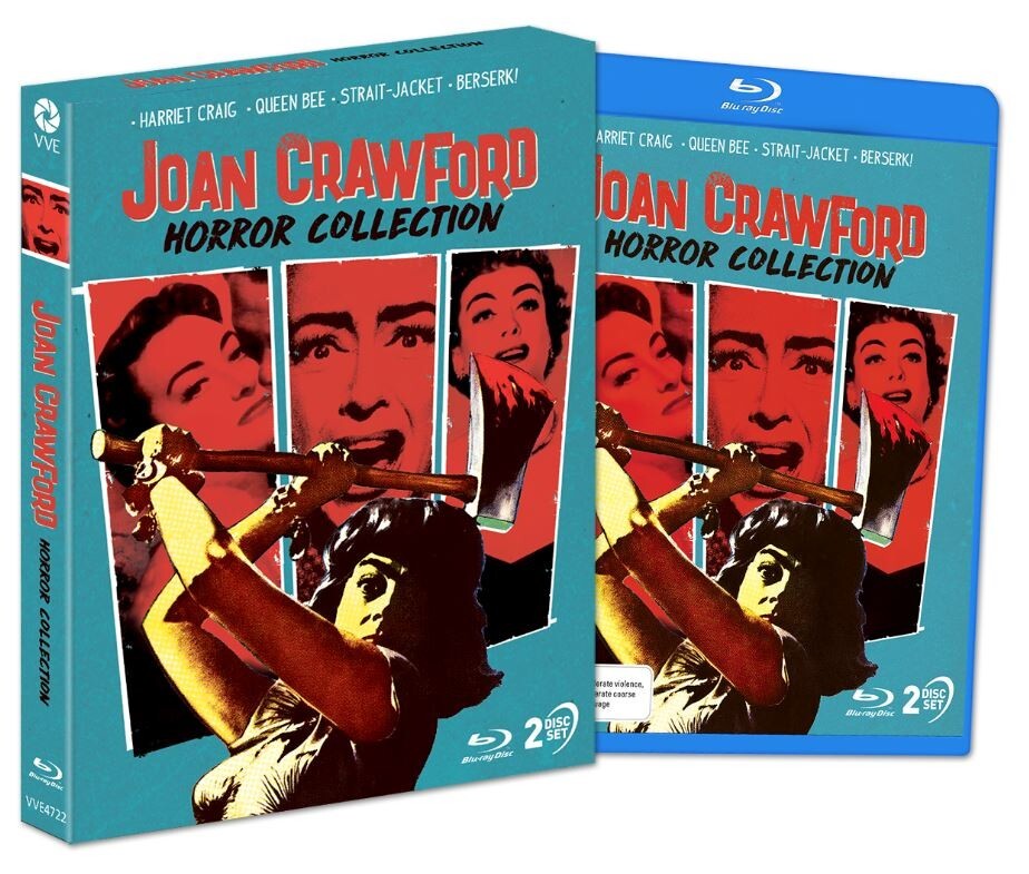 Joan Crawford Horror Collection 4 Movie Blu-Ray Set BRAND NEW with ...