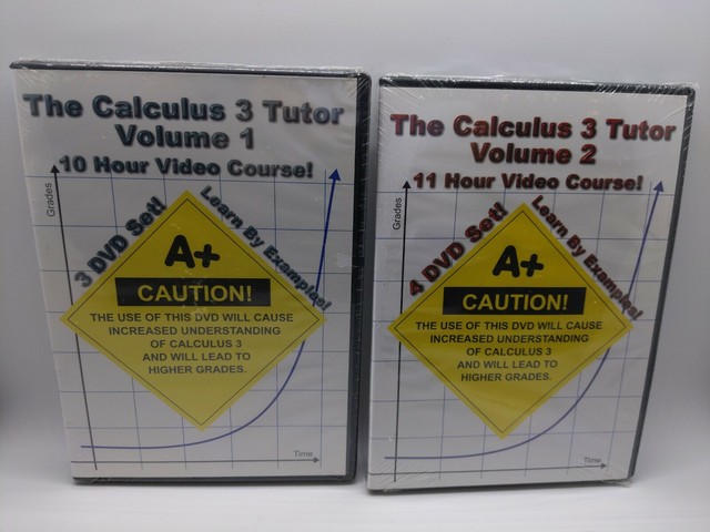 Jason Gibson: Calculus 3 Tutor, Vol. 1 - 10 Hour Course (DVD, 2008, 3 ...