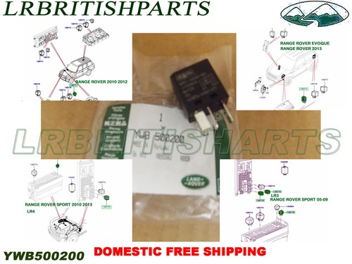 LAND ROVER RELAY BLACK RANGE ROVER LR3 LR4 RANGE ROVER SPORT EVOQUE ...