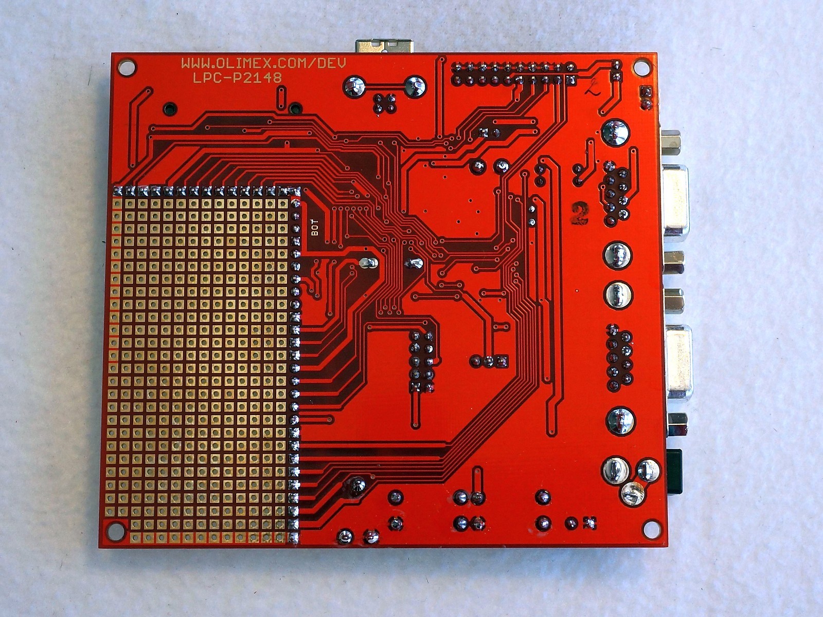 NXP LPC2148 (ARM) Prototype Board, USB, Dual RS232 | eBay