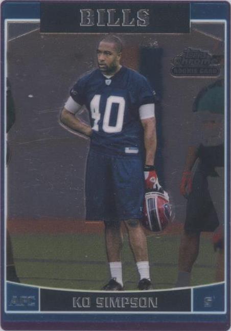 2006 Topps Chrome - Ko Simpson #214 (RC) for sale online | eBay