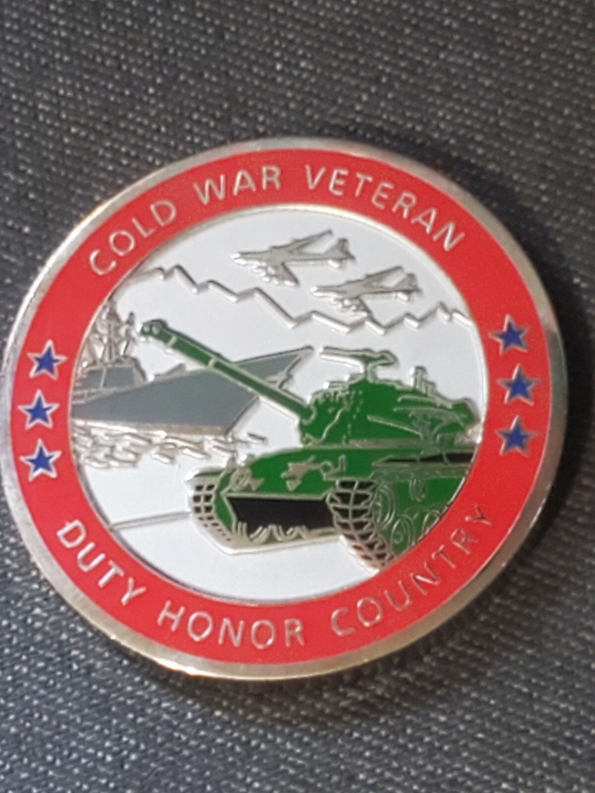 COLD WAR VETERAN 1945-1991 DUTY HONOR COUNTRY CHALLENGE COIN | eBay