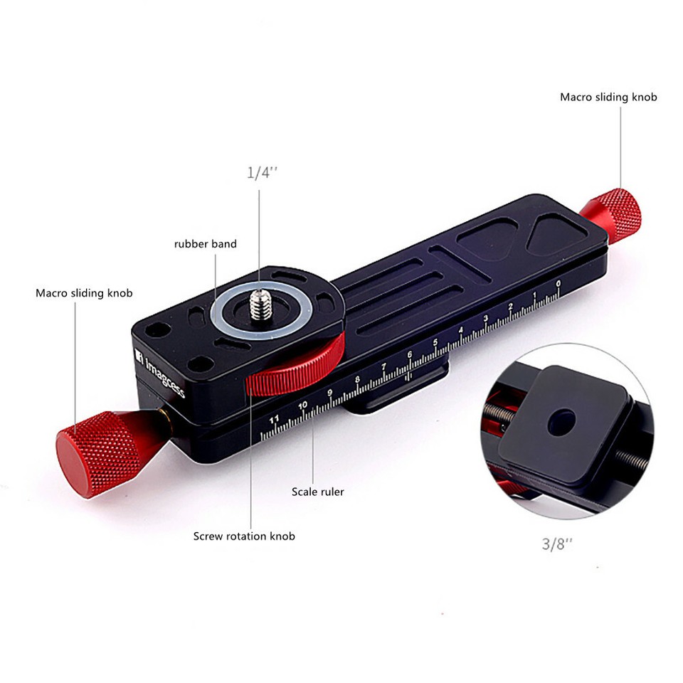 Stacked Photography Slide Micro Guide Macro Focusing Rail Slider SLR ...