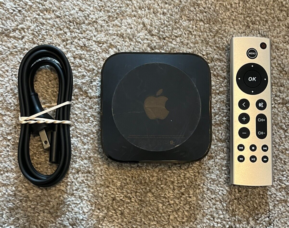 Apple TV (4th Generation) HD Media Streamer -- A1625 -- Fully ...