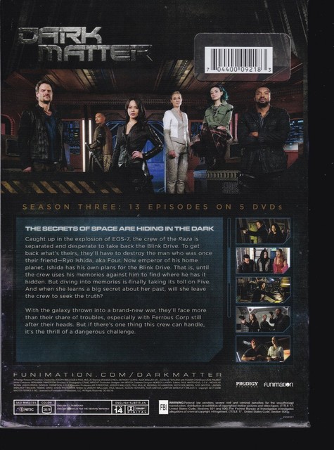 Dark Matter: Season Three (DVD, 2017) for sale online | eBay