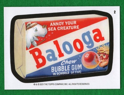 2021 Wacky Wonky Package Monthly Series August "Balooga" #2 | eBay