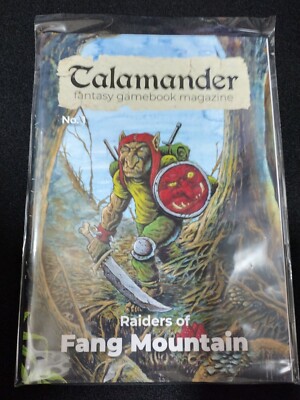 Talamander Fantasy Gamebook Magazine No. 1: Raiders of Fang Mountain | eBay