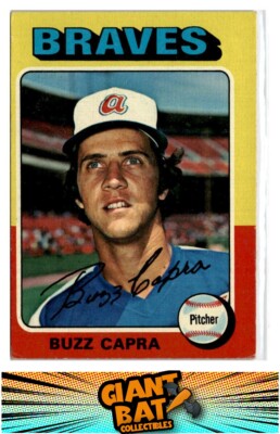 1975 Topps #105 Buzz Capra | eBay