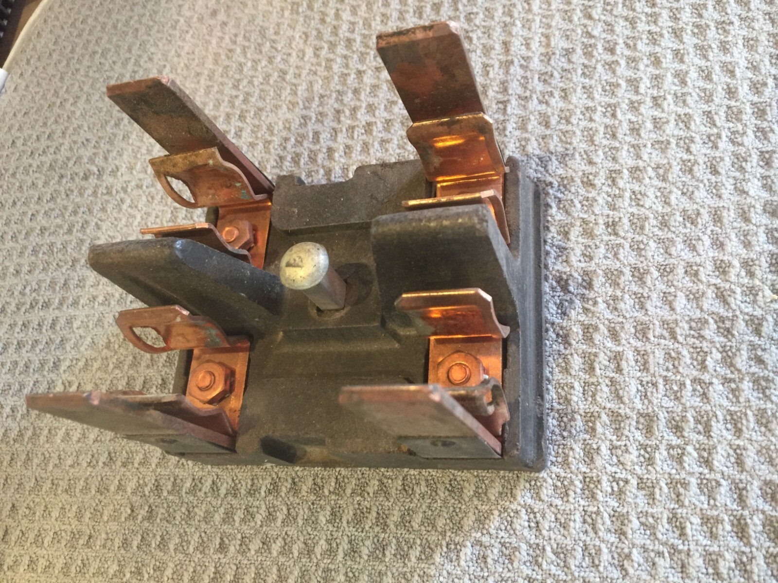 CUTLER HAMMER 60 AMP MAIN OR RANGE OLD HEAVY BAKELITE FUSE PANEL ...