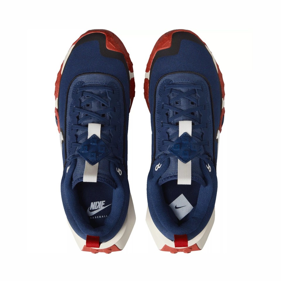 Nike Air Diamond Varsity Turf Men's Baseball Shoes DZ0502-401 Navy Size ...