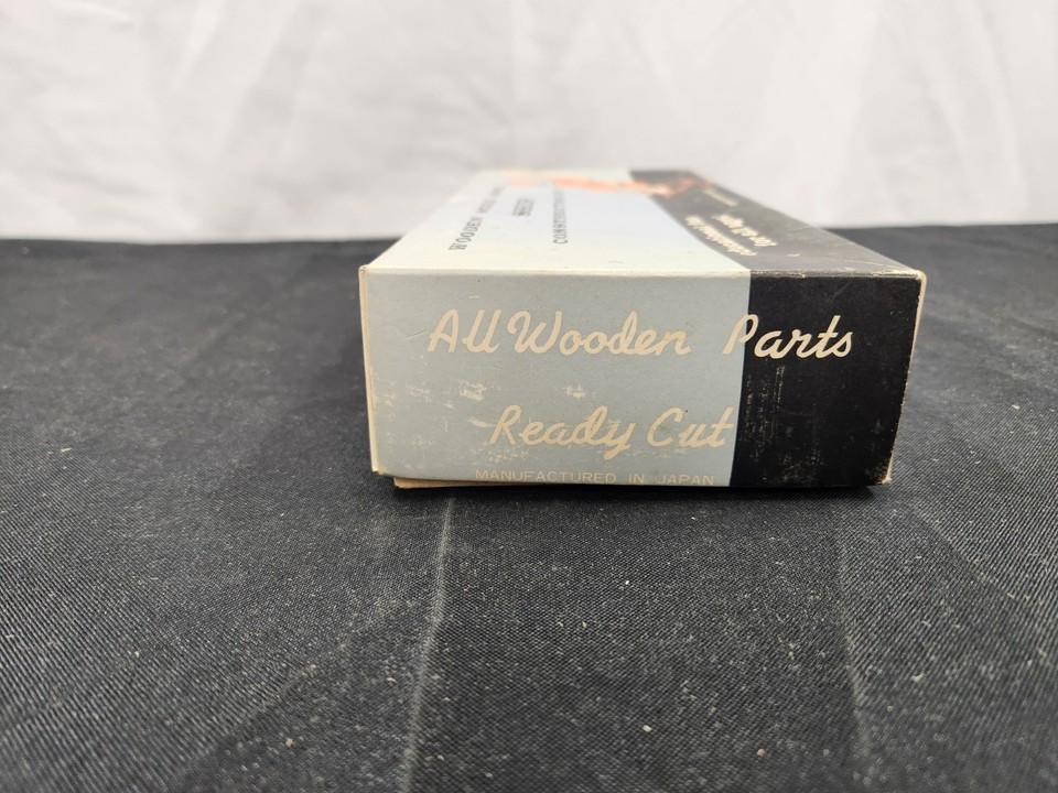 Vintage balsa wood model boat/ship kit Made in Japan Mayflower no 5033 ...