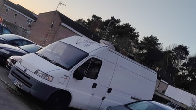 White Fiat Ducato 2.8 Turbo High Roof Lwb Camper Project | eBay UK
