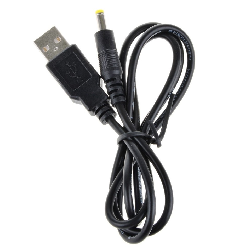80cm DC USB Cable Power Cord Lead for SONY PSP 1000 PSP 2000 PSP-2001PB ...