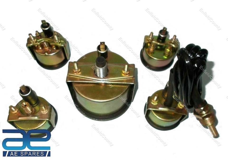 For Willys MB Jeeps Ford GPW CJ Speedometer Temp Oil Fuel Amp Gauges ...