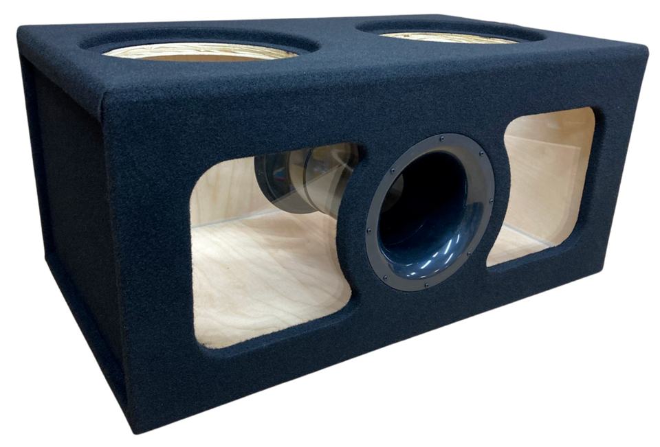Custom Ported Subwoofer Box Enclosure for 2 12" Skar VXF VXF-12 Subs ...