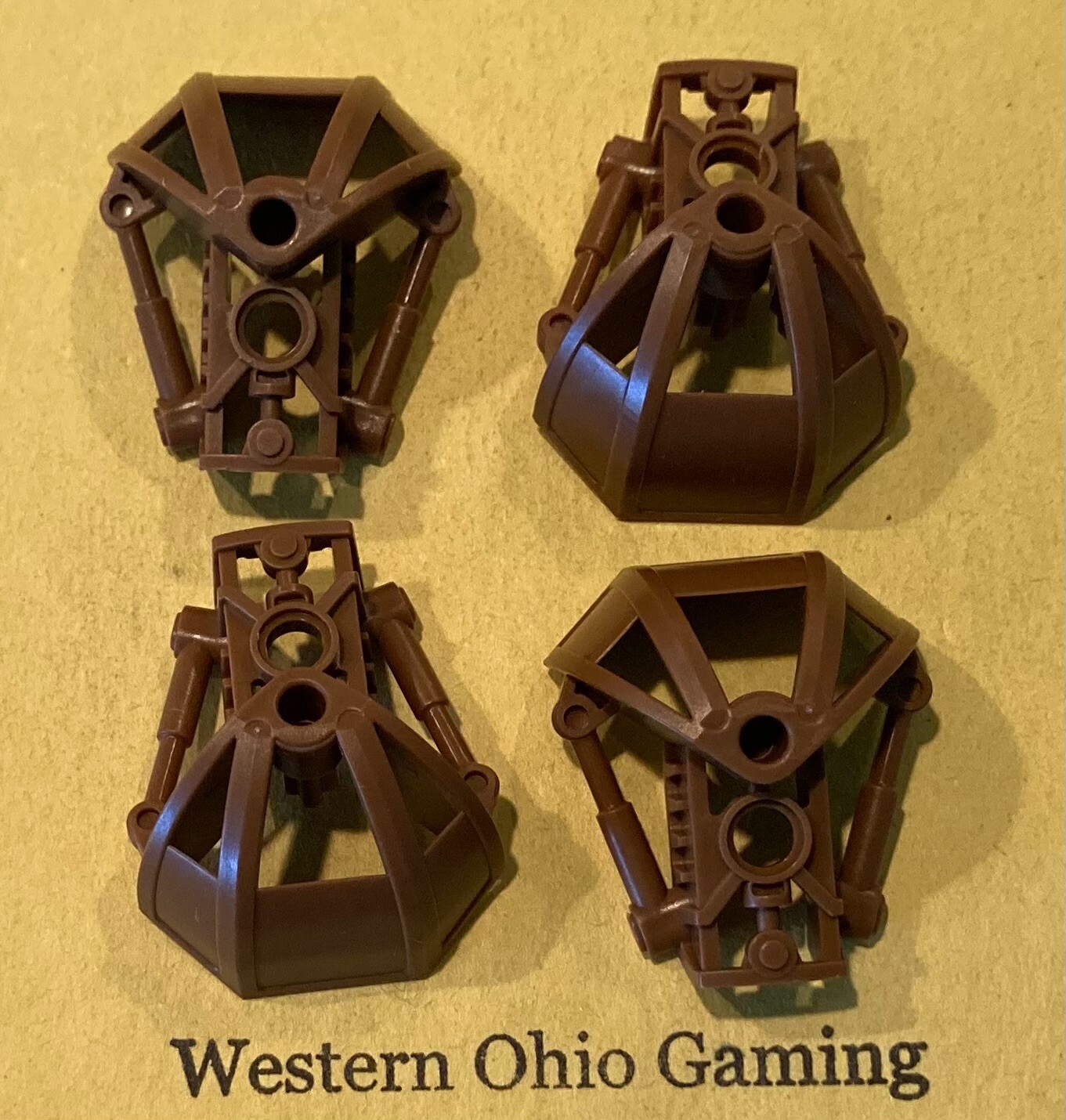 Lego Bionicle 4 x 47310 Brown Shoulder Armor Toa Metru USED | eBay