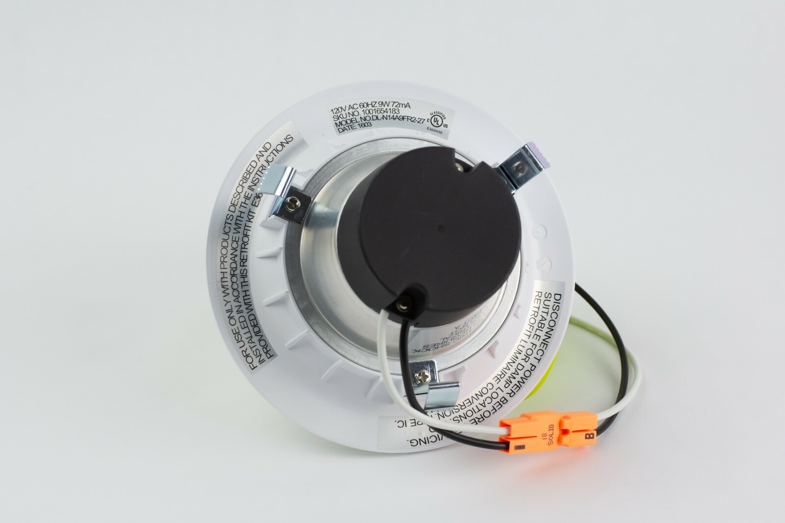 Ecosmart 65w 4 Inch Replacement LED Soft White Finish Downlight 600 ...