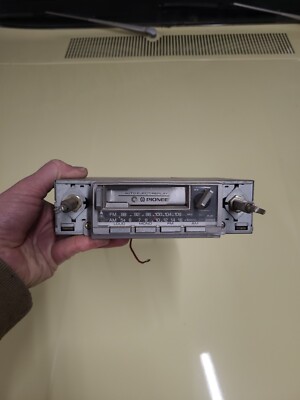Pioneer KP-2000 AM FM Radio Cassette Car Stereo Untested | eBay
