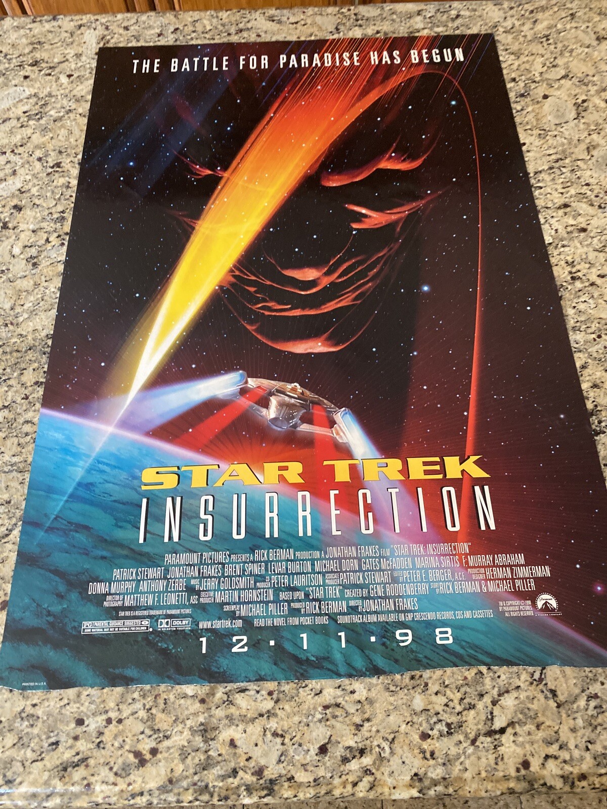 Star Trek Insurrection Poster